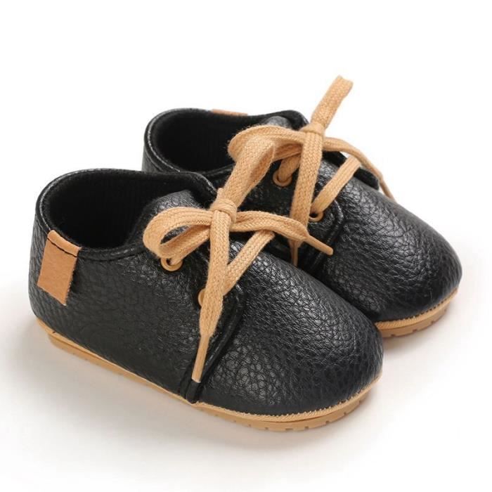 Couleur E3 taille 0-6 mois (11CM) Mocassins en cuir PU pour bébés ...