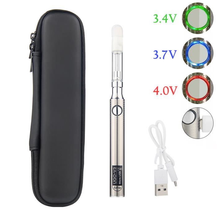 Cigarette Electronique Complete kit UGO-V3 900mAh Charge Micro USB ...