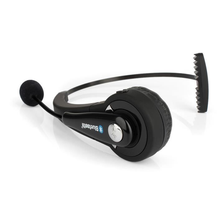 Mono Sans Fil Bluetooth Casque Écouteurs Antibruit avec Micro Mains ...