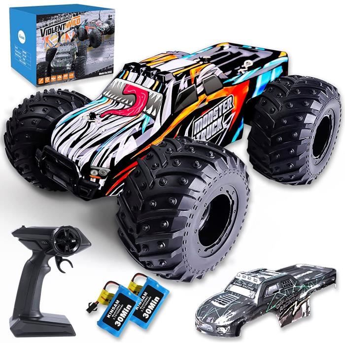 Voiture télécommandée,20km-h Voiture Telecommandé Tout Terrain avec 2 Piles 60 Min D'autonomie,2 ...