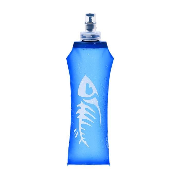 Gourde - Bouteille isotherme,Gourde souple pliable en TPU pour Sports ...