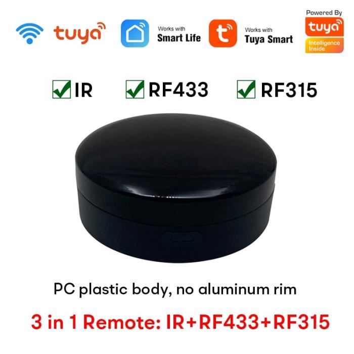 Lite Ir Rf433 Rf315 Télécommande Universelle Contrôleur De Maison