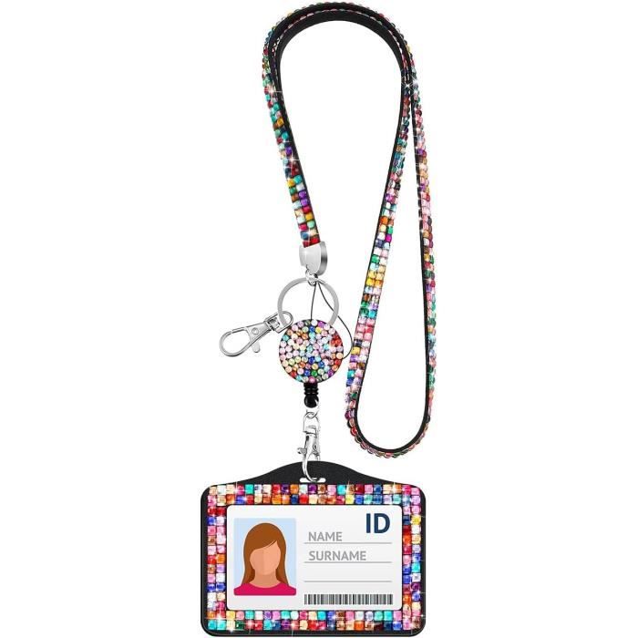 Porte Badge,Port Badges,Porte Badge Tour De Cou,Porte Carte Cou,Badge ...