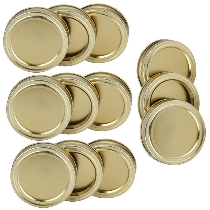 Couvercle De Pot Fendu 12Pcs 70Mm Ronde Bouche Régulière De Type Split ...