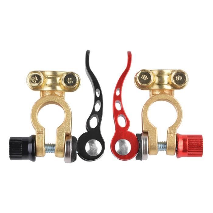 2 pièces connecteur de borne de batterie de voiture pince connecteurs de bornes de batterie de ...