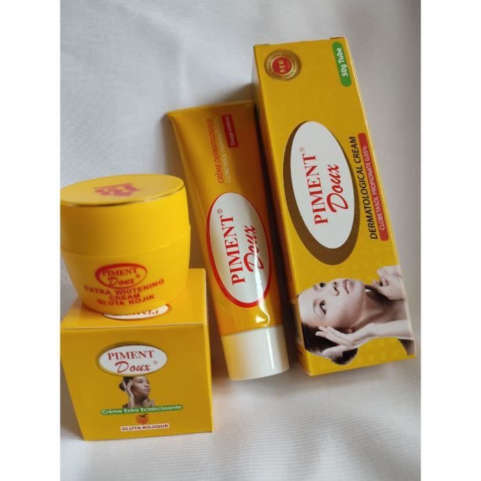 Cream tube piment doux et cream anti tâches piment doux - Cdiscount Au ...