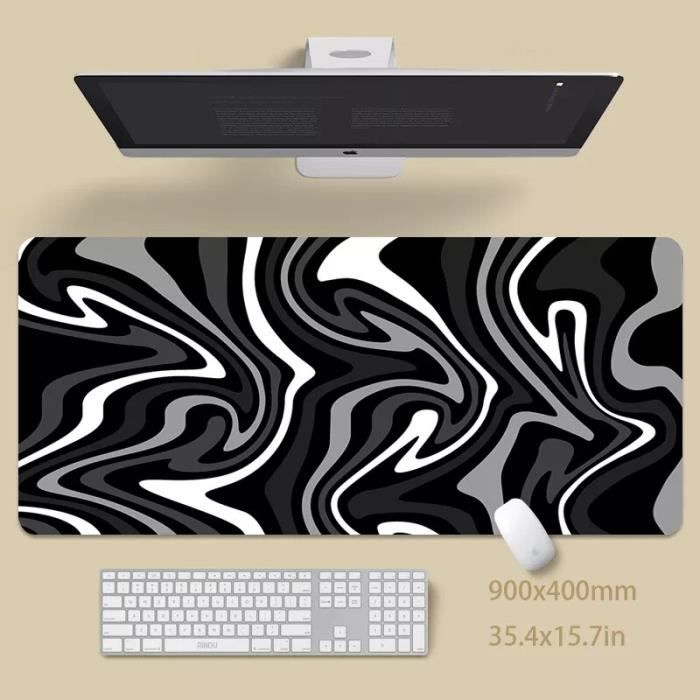 Grand tapis de souris Strata 90x40cm,100x50cm,tapis de bureau pour ...