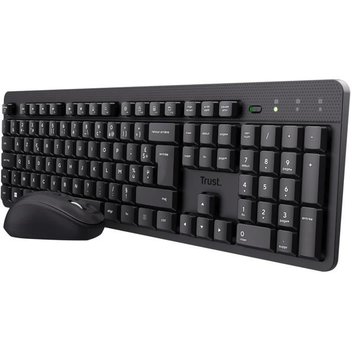 Ymo Ii Pack Clavier Et Souris Sans Fil Azerty Français Silencieux ... Ymo Ii Pack Clavier Et Souris Sans Fil Azerty Français Silencieux ...