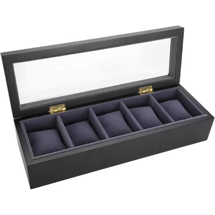 Porte-Montre Vernis Boîte De Montre Montre Vitrine Boîte De ...