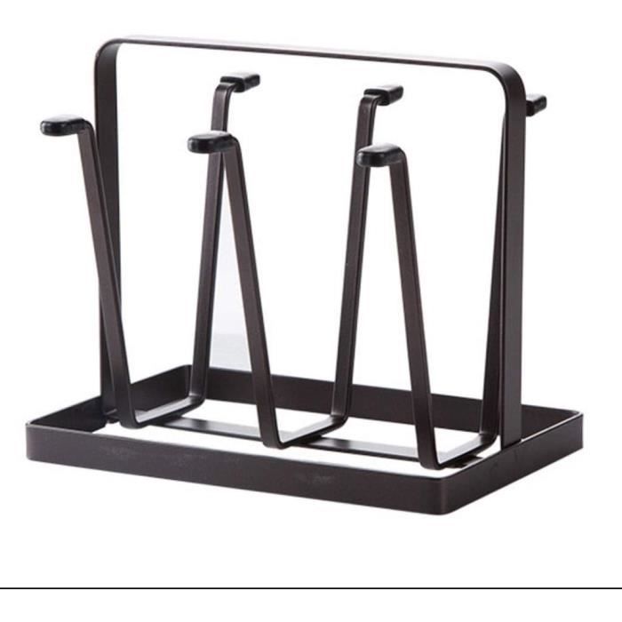 Tasse Porte Ménage Verre Coupe Rack Eau Coupe Rack En Fer Forgé Coupe ...