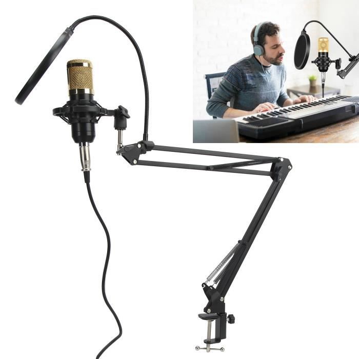 YOSOO microphone à condensateur Mic Studio Kit de Micro de Studio ...