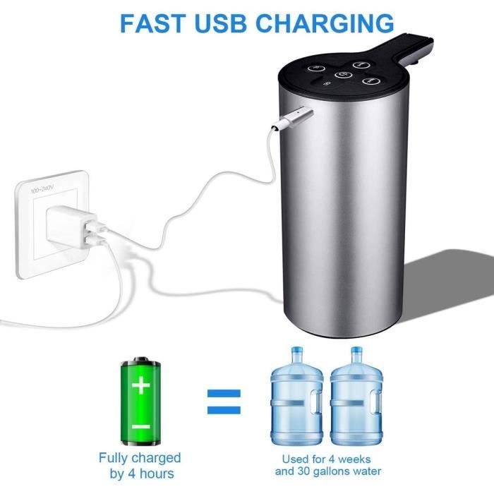 Distributeur,bouteille d'eau avec pompe automatique,avec contrôle de ...