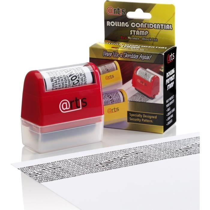 Timbre auto-encreur camouflage en rouleau, met fin au vol d’identité et ...