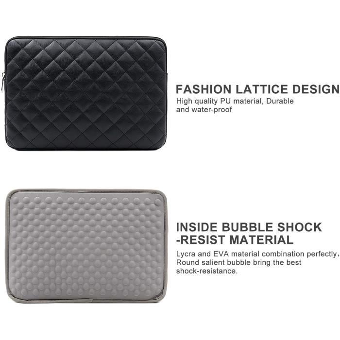 Rainyear Housse Pour Ordinateur Portable 15 Pouces Housse De Transport ...