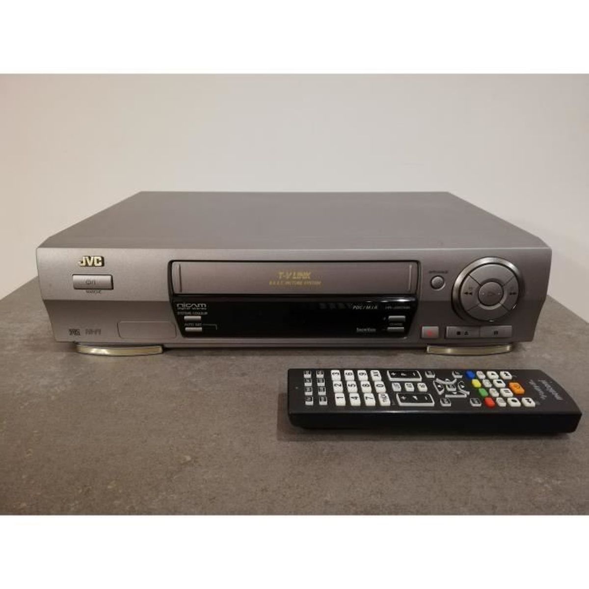 MAGNETOSCOPE JVC HR-J660MS - LECTEUR ENREGISTREUR VHS - 6 TETES ...