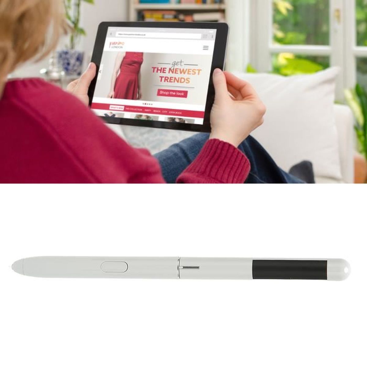 Stylet écriture dessin niveau 4096 stylet de stylet de pression pour ...