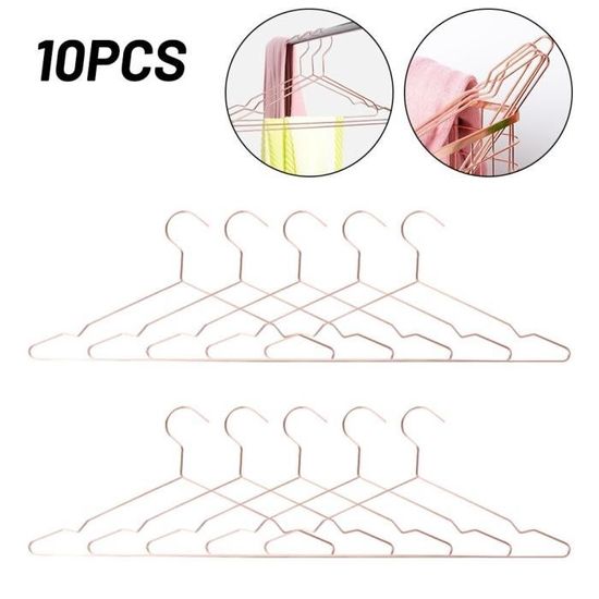 Cintre en fer massif 10 pièces, étendoir, cintres de Support de ...