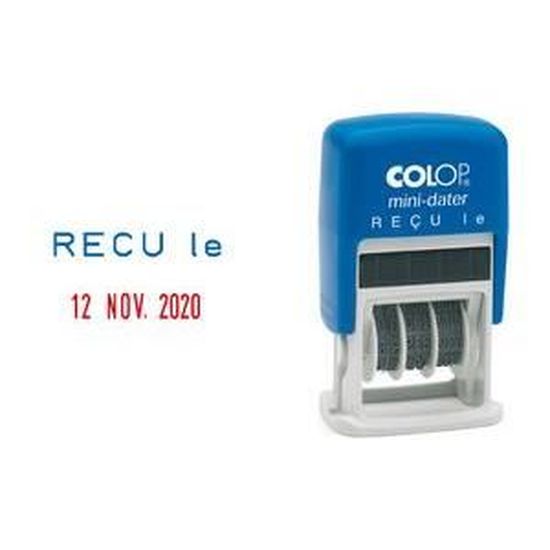 COLOP Mini dateur S160 L1 RECU le, FR … - Cdiscount Beaux-Arts et ...
