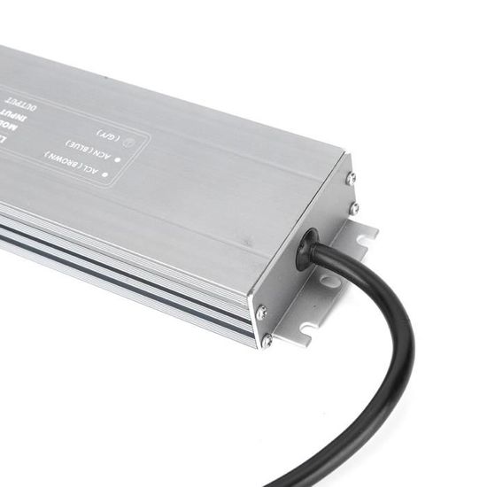 Transformateur Led Étanche - GOTOTOP - HRUW-200W-24V - 200 W - Rectangulaire - Extérieur ...