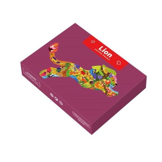 KG00029-Kit De 200 Pièces Puzzle Dessin Animé Lion - Jouets Éducatifs ...