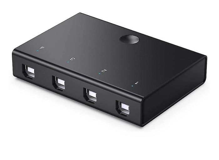 USB Switch 3 Ports for 4 PCs with Cables - Cdiscount Informatique