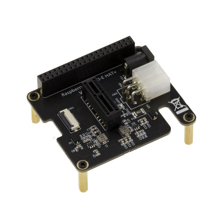 KALEA-INFORMATIQUE Plaque Raspberry PI pour port PCIe x1 pour PI5 HAT+ ...