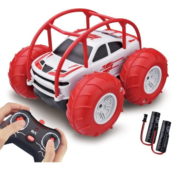 Voiture Télécommandée 60Min d‘Autonomie pour Enfant 360° Rotation avec ...