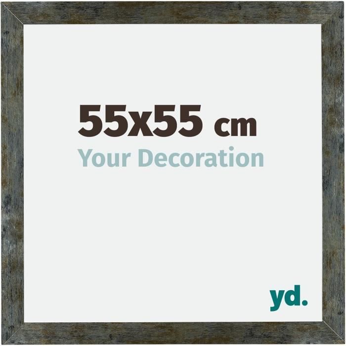 Your Decoration - 55X55 Cm - Cadres Photo En Mdf Avec Verre Acrylique ...