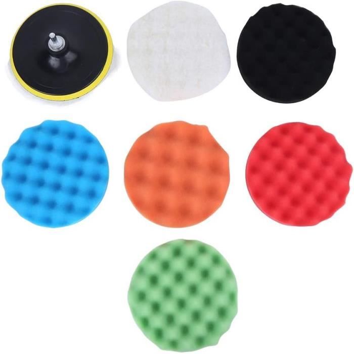 6 Pouces Éponge Polisseuse Épilation À La Cire Tampons De Disque De ...