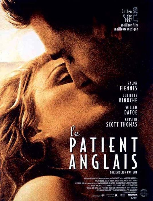 Affiche Originale de Cinéma - LE PATIENT ANGLAIS (THE ENGLISH PATIENT) - 1997 - Juliette Binoche ...