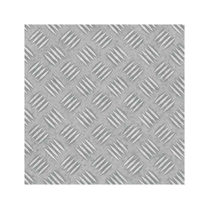 Sol Vinyle Imitation tôle métal Grain de Riz - Rouleau de 2m x 4m ...