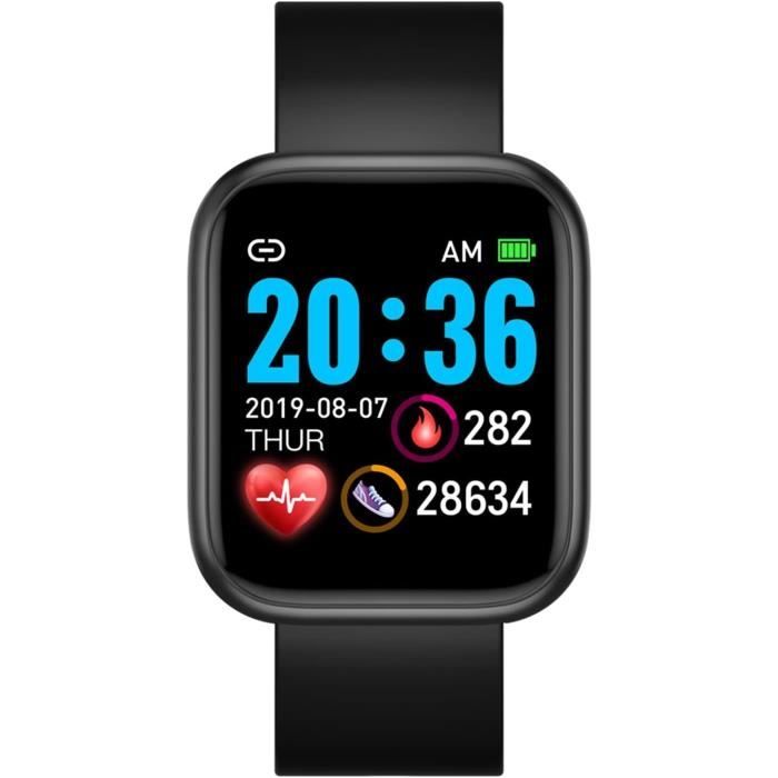 Montre Connectée Smart Watch Hommes Femmes Sport Smartwatch Bluetooth ...