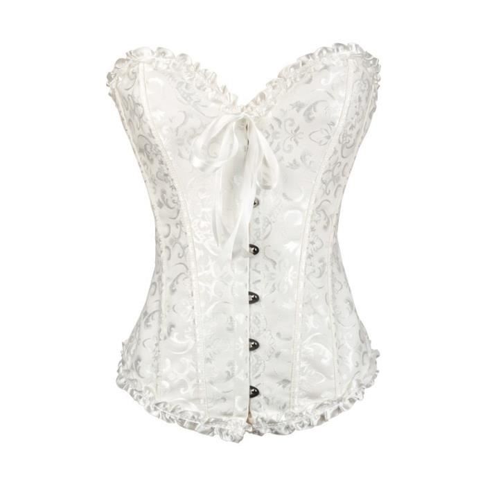 Bustier femme,Les femmes Bustier Corset Sexy Taille Minceur Vert ...