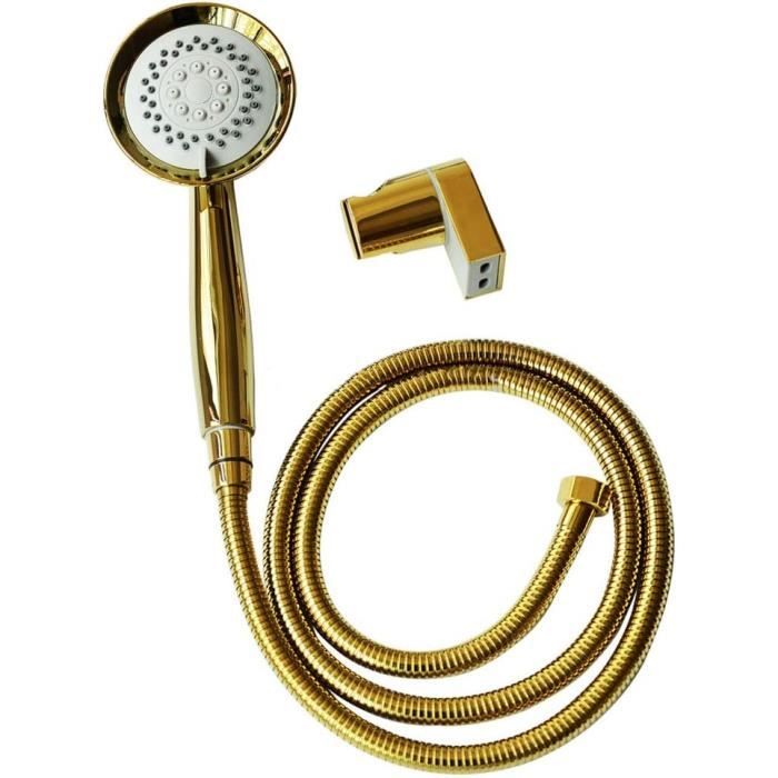 Pomme De Douche À Main En Or, Pulvérisateur De Douche À 3 Modes Avec ...