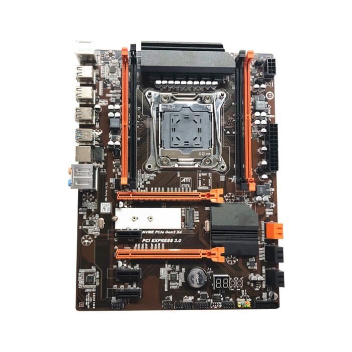 CARTE MERE Computer Mainboard LGA 2011-3 USB3.0 M.2 X99 SATA III DDR4 ...