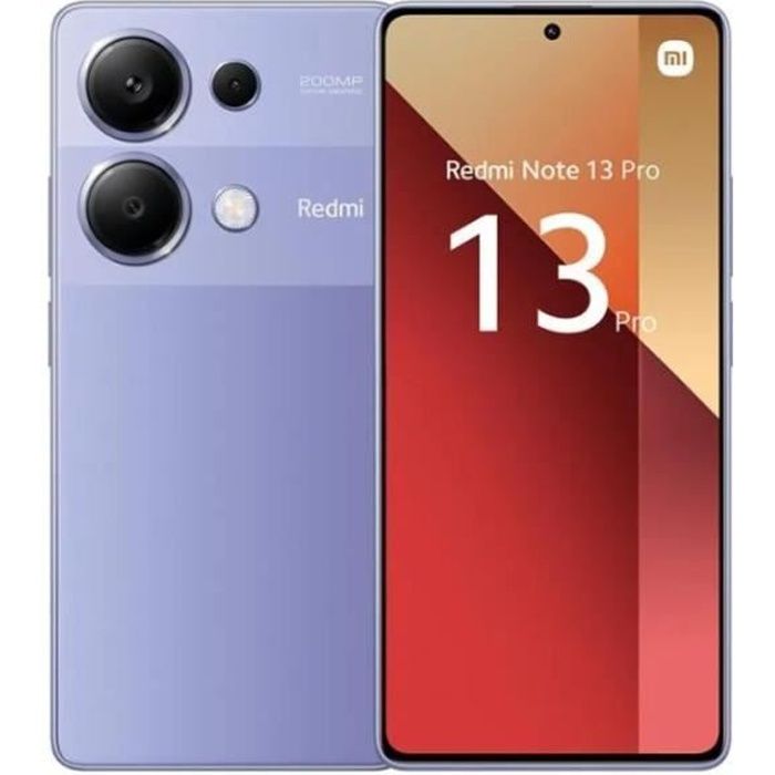 Smartphone - XIAOMI - Redmi Note 13 Pro - 8Go RAM - 256Go ROM - Écran ...