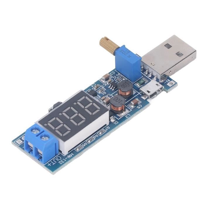 Module d'alimentation USB - YOSOO - DC3.5‑12V à DC1.2‑24V - Conversion de tension - Pratique ...