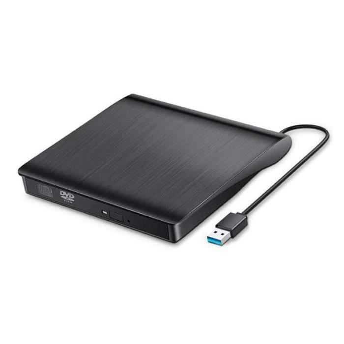 Graveur DVD CD Externe USB 30 Ultra Slim PortablePlug and PlayHaute ...