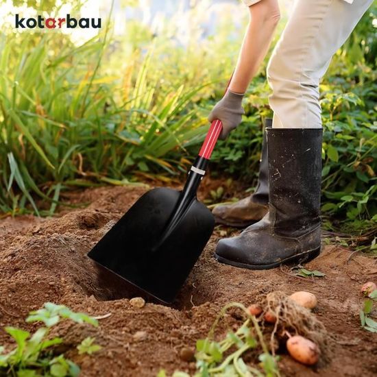 Pelle à sable professionnelle avec manche en fibre de verre pour le ...