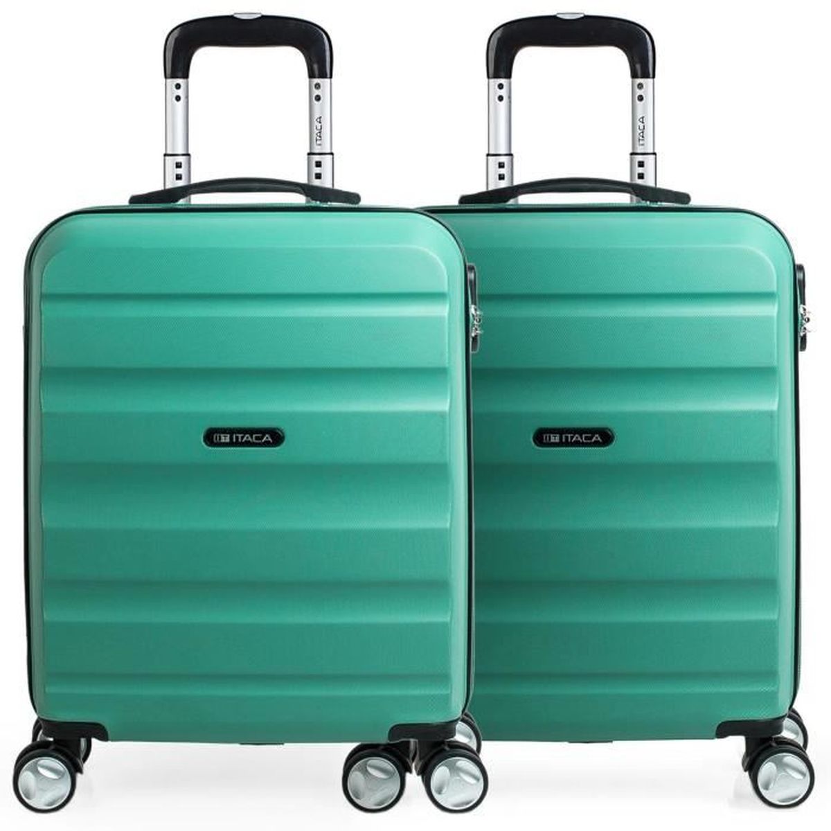 Lot 2 Valises Cabine 55X40x20 Avion Bagages Cabine Rigide T71650P Aigue ...