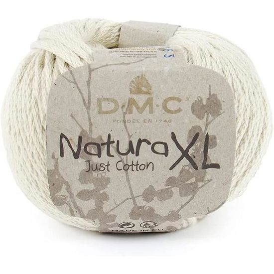 Natura Xl-Pelote De Fil À Tricoter Et À Crocheter|100% Coton-Idéal Pour Déco, Accessoires Et ...