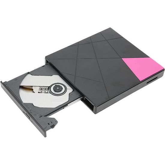 Lecteur DVD Externe, USB 3.0 Portable CD DVD Rewriter Graveur Graveur 5 ...