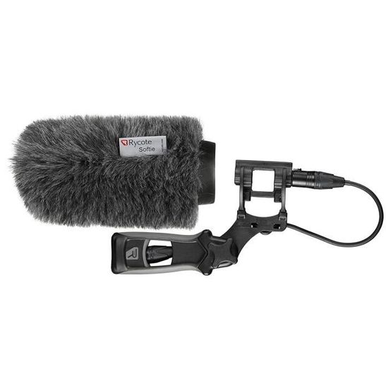 Rycote Kit Softie Bonnette à poils, Suspension lyre, poignée, trou 19 ...