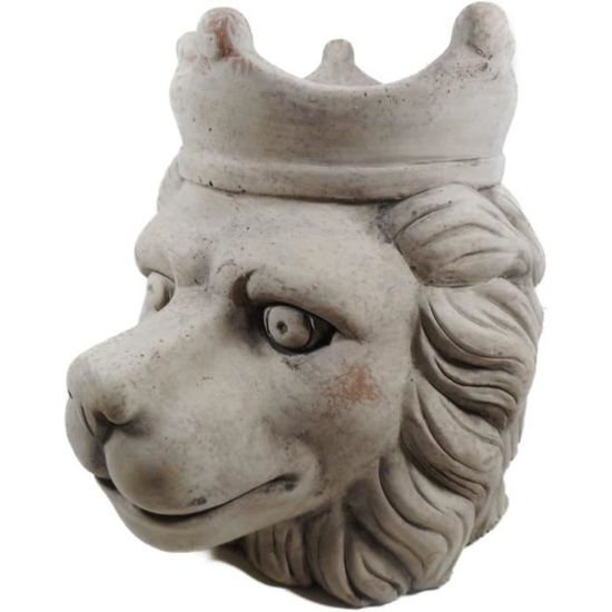 Pot De Fleurs Tête De Lion 20 X 18 Cm Ø Tête De Lion Pot De Fleurs ...