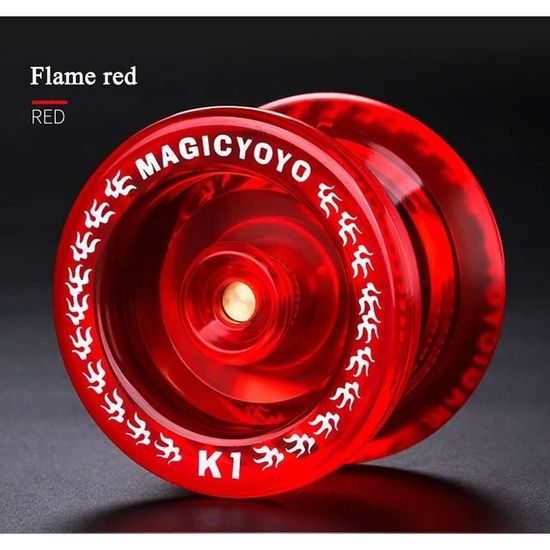 YOYO,K1 Red--Yo Yo magique en plastique pour enfant, véritable Yoyo K1 ...
