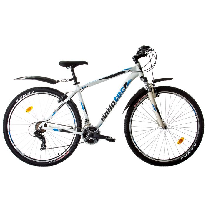 VELO VTT PRO 27.5" BLANC/BLEUE - Cdiscount Sport