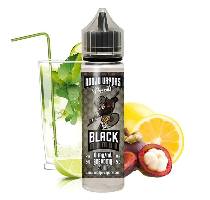 Modjo Vapors Black Mamba 100ml - Liquidarom - Sans Tabac - Sans ...