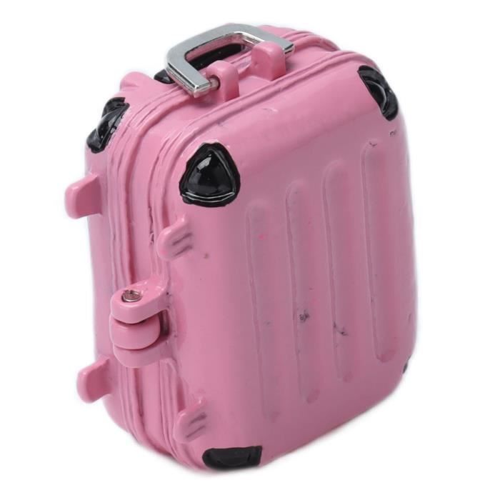 ZER-Mini valise rigide de voyage mignonne - Maison de poupée - 3x2.3x1 ...