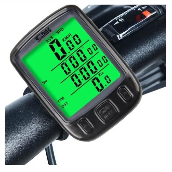Compteur de Vélo, Étanche Odomètre de vélo, 27 Fonctions Compteur ...