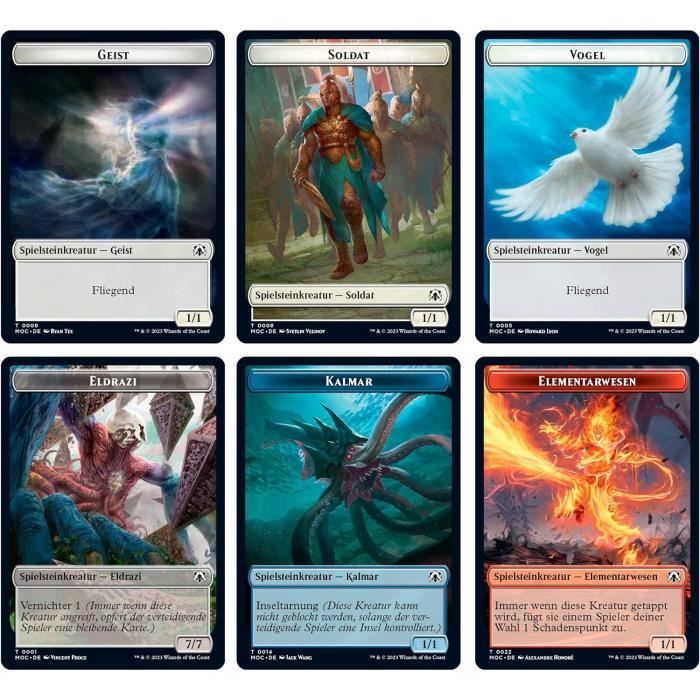 La Marche de la Machine Commander-Deck Divine Convocation contient 1 ...